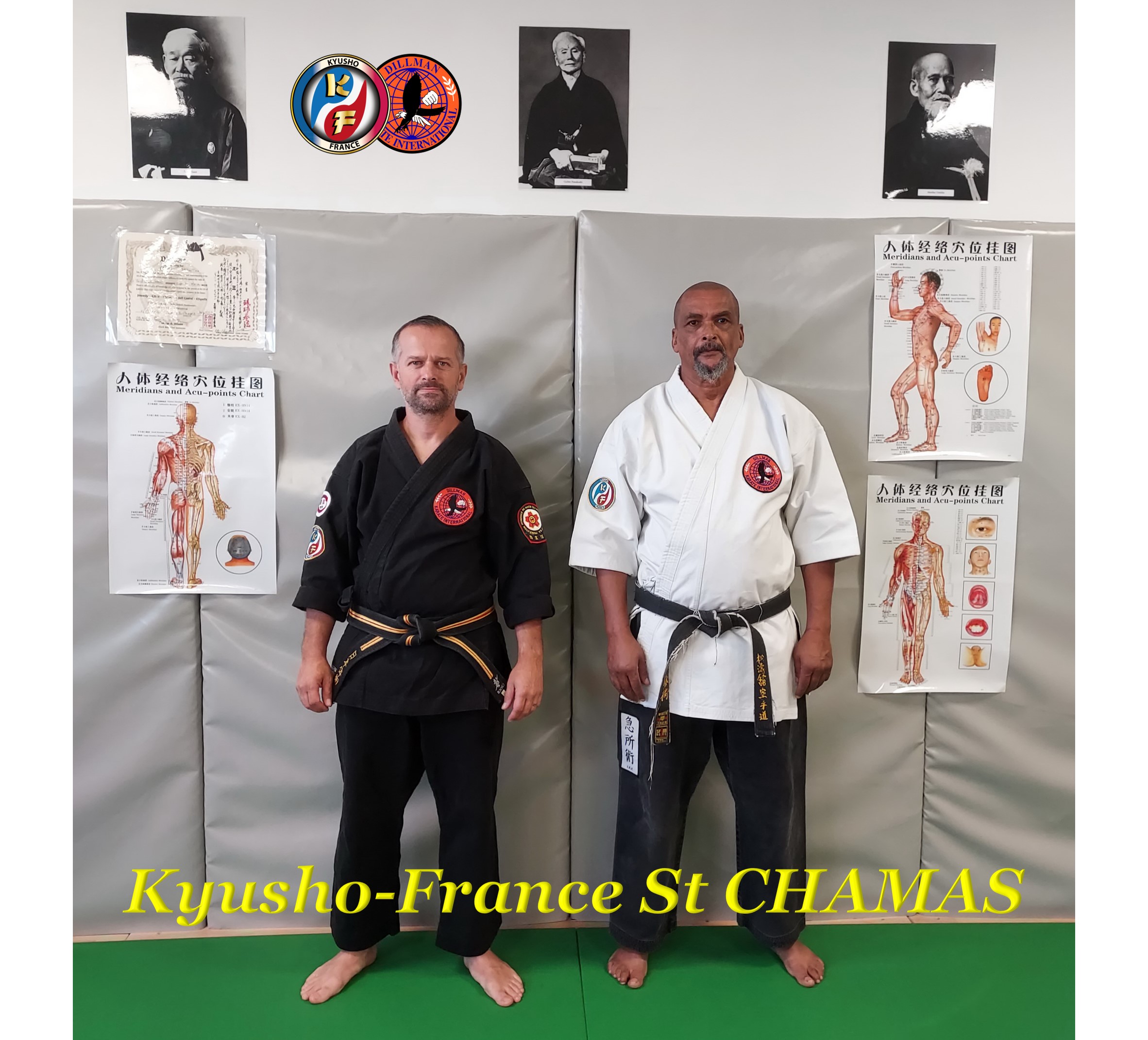 Kyusho France KF D.K.I St CHAMAS Stage self Kyusho DKI le sam 21 oct 23